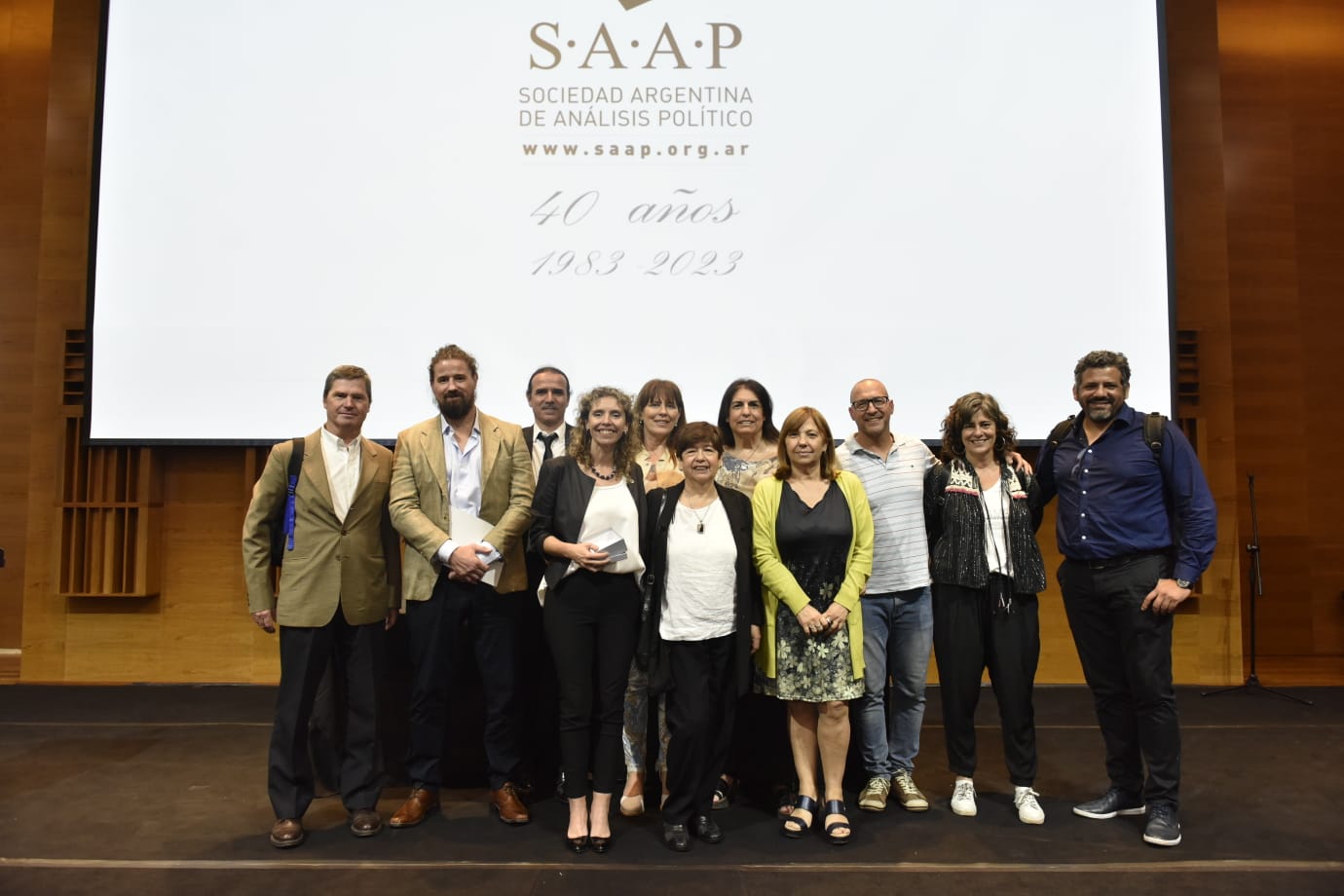 Participamos de las conmemoraciones por los 40 años de la SAAP ...